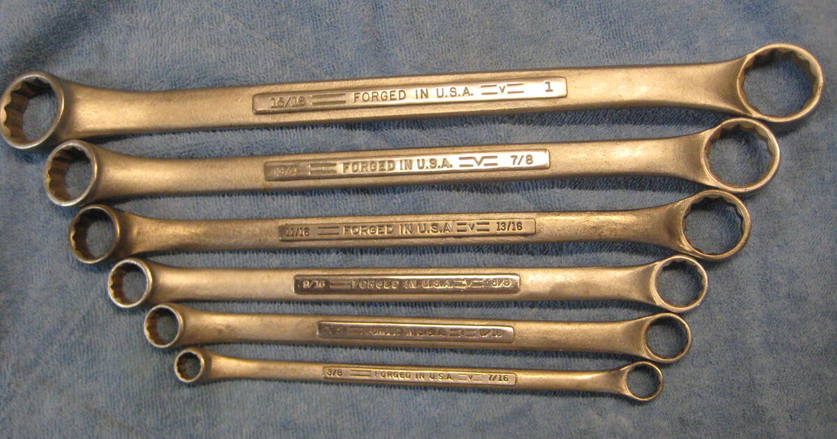 Vintage Craftsman Wrenches, 12 Point Box End for $40 in Lafayette, IN ...