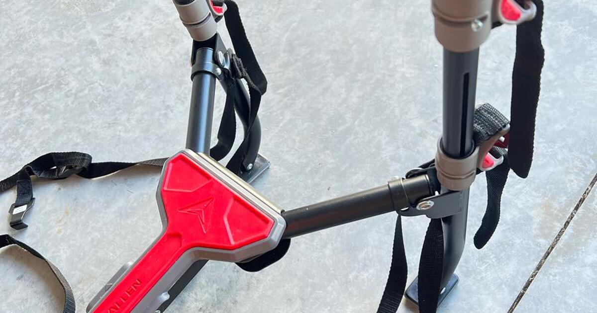 Allen Sports ultra compact folding 2-bike trunk mount rack, model MT2-B ...