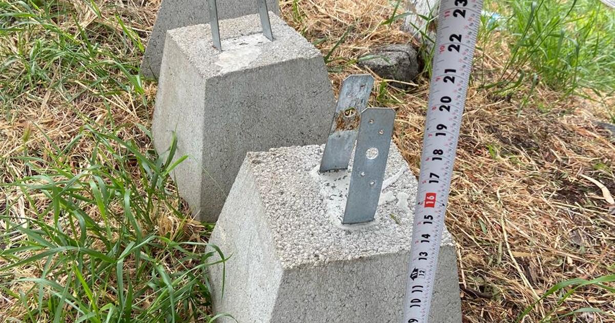 3 New Large Cinder Block Pier with Z-Max Strap for Free in Los Angeles ...