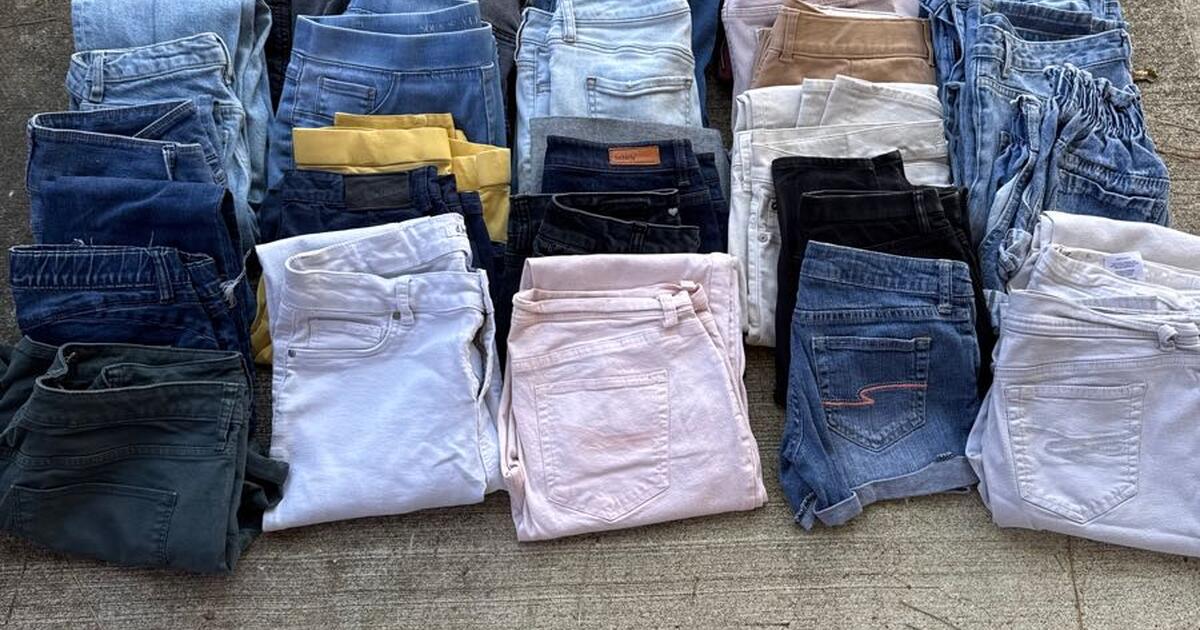 Assorted Jeans and clothing Collection for $1 in Houston, TX | For Sale ...