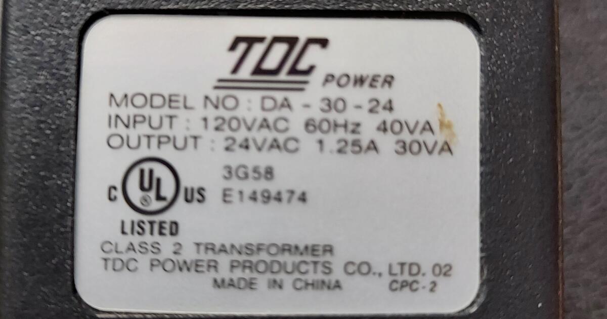 I am looking for a TDC model da 30 24 adapter. Does anyone have one ...