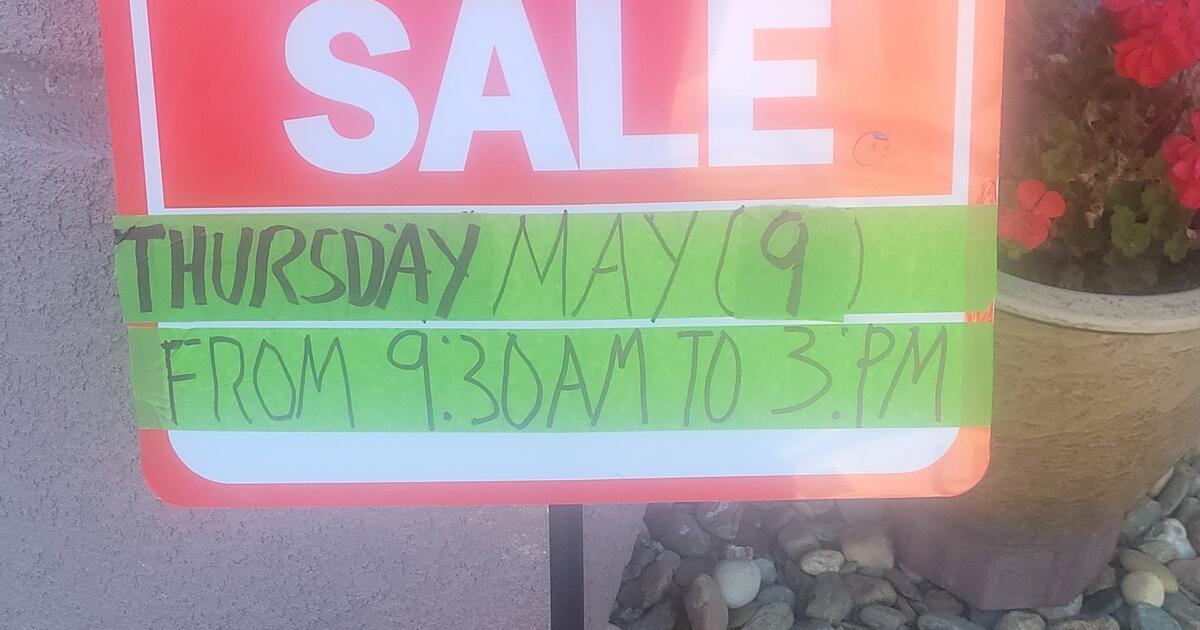 Garage Sale, May 9 / 2023 Gulfstream Way Sanleandro for $1 in San ...