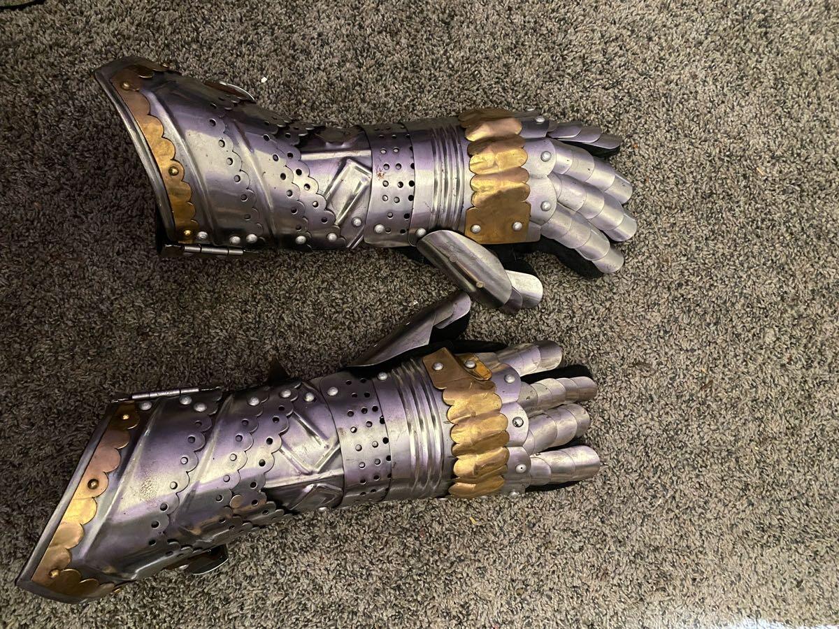 Metal Gauntlets for $50 in Round Rock, TX | For Sale & Free — Nextdoor