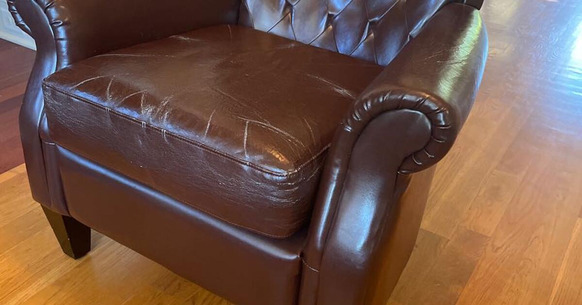 Sturdy, comfortable, dignified faux leather chair. for Free in Wake ...