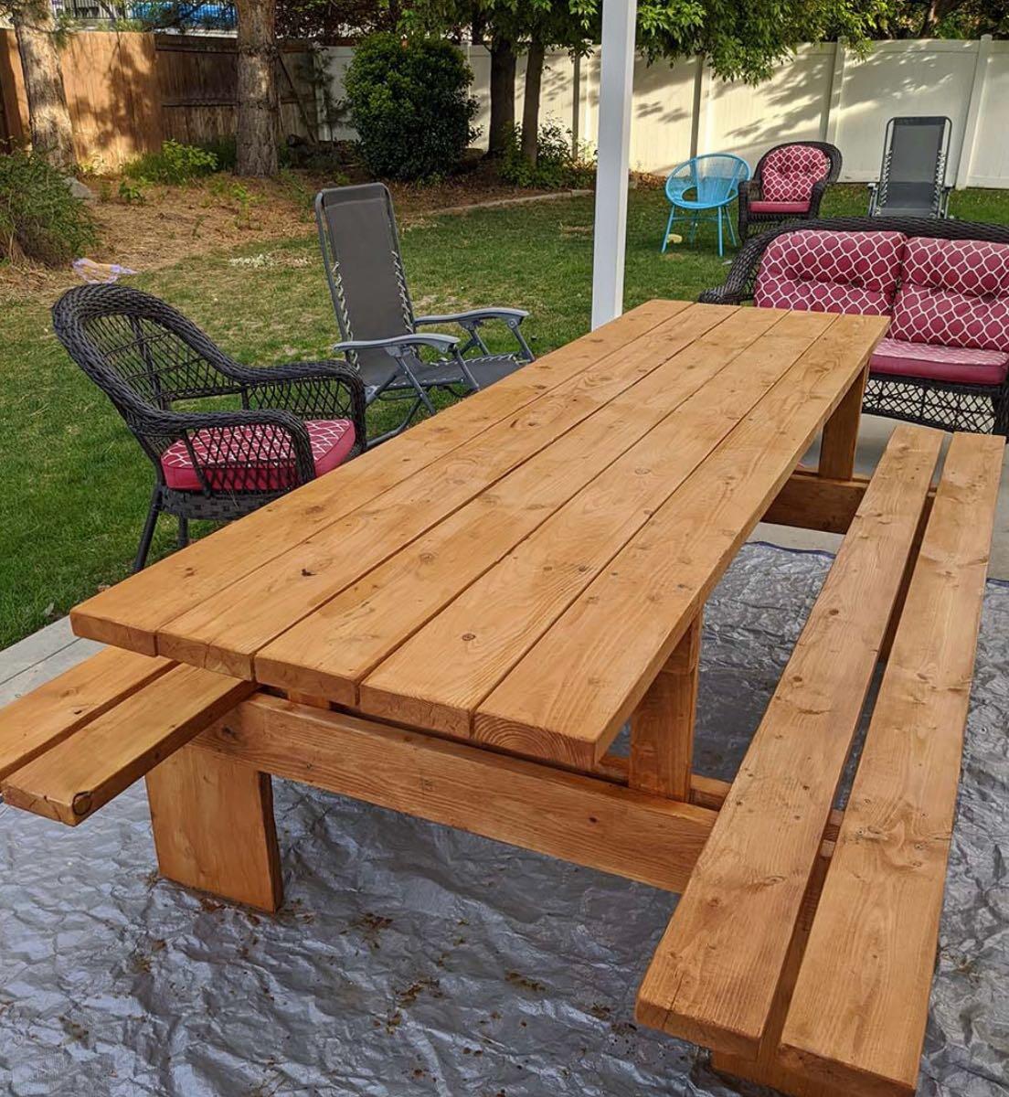 Custom Built Picnic Tables for Sale for Free in San Antonio, TX | For ...