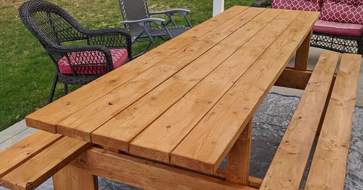 Custom Built Picnic Tables for Sale for Free in San Antonio, TX | For ...
