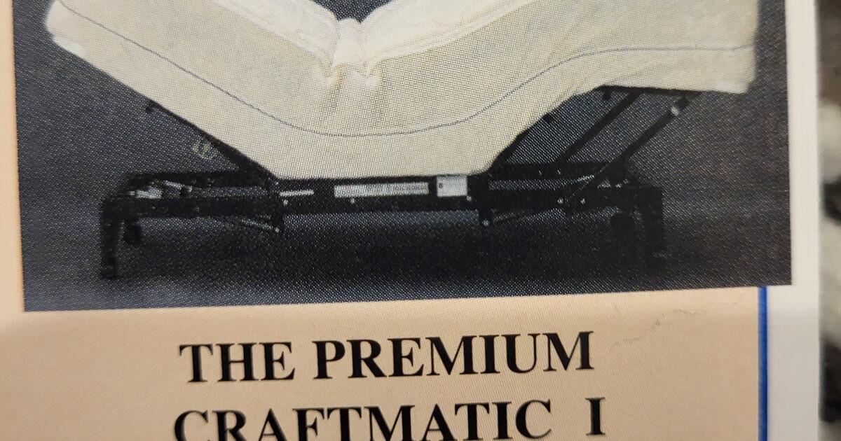 FREE - FULL SIZE CRAFTMATIC MULTIPOSITION BED for Free in Port ...