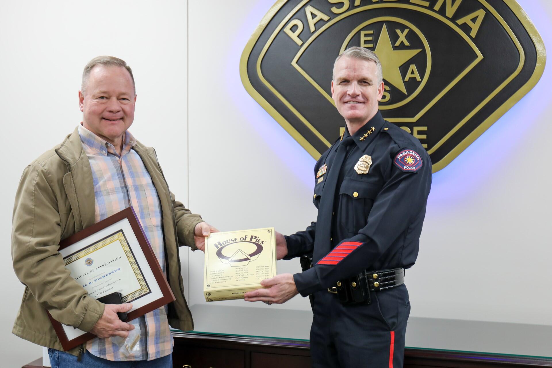 After an incredible journey, Sergeant Eric Fickessen is hanging up his ...