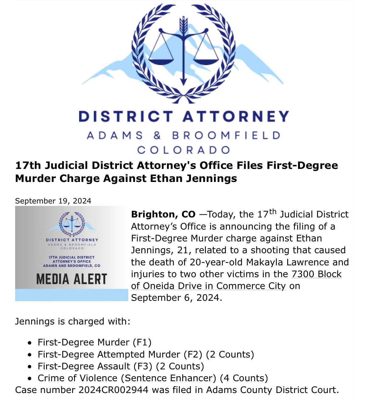 We are proud to share there will be some justice for Makayla Lawrence’s ...