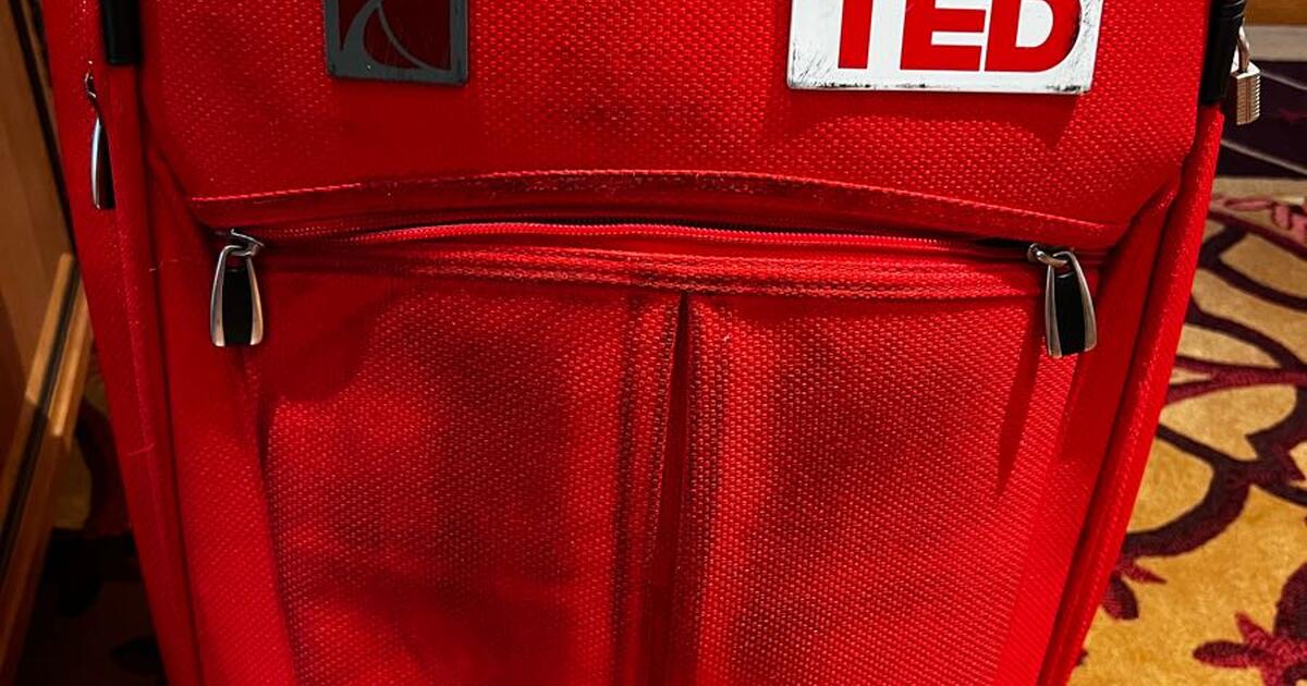 TED red roller bag for Free in San Francisco, CA | For Sale & Free ...