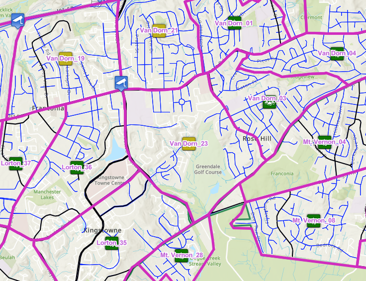Use the Virginia Department of Transportation (VDOT) Plows map to check ...