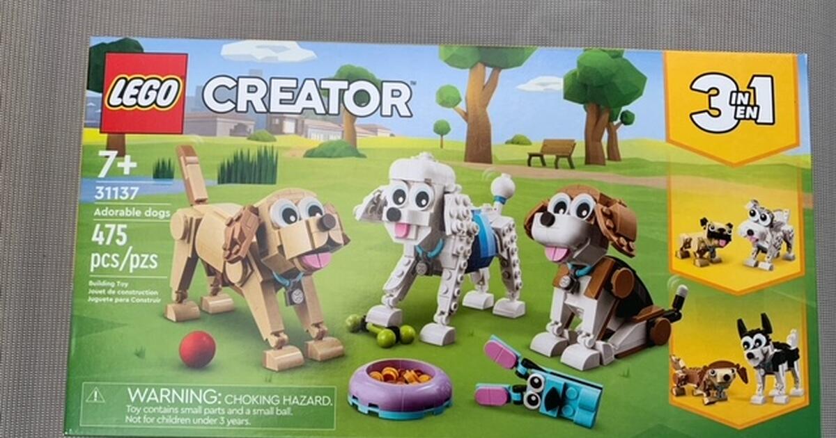 LEGO Creator 3 in 1 Adorable Dogs Building Toy Set, Gift for Dog Lovers ...