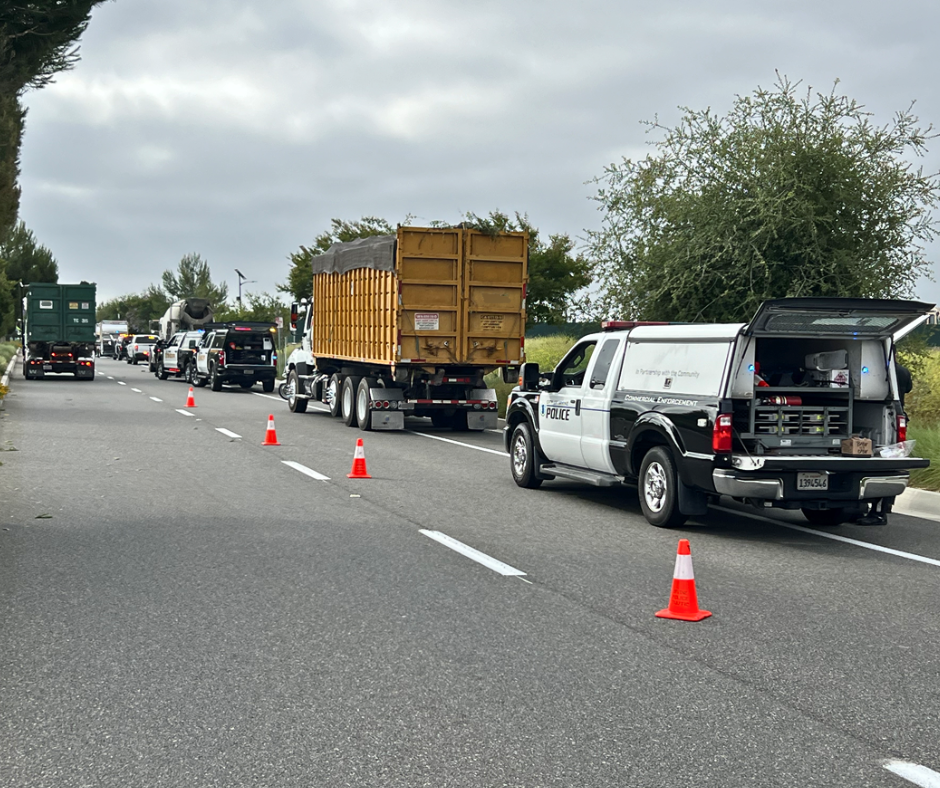 Our Commercial Enforcement Officer coordinated a commercial truck ...