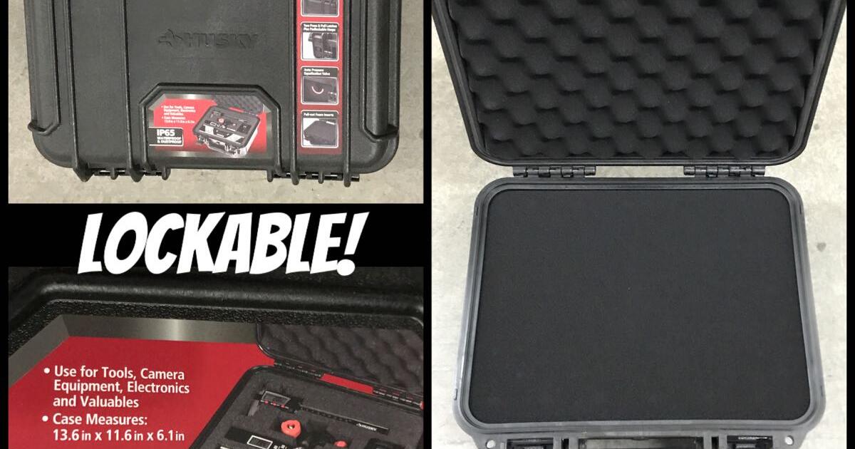 NEW Husky Tools/ Cameras/ Microphones/ Electronics/Firearm Protective ...