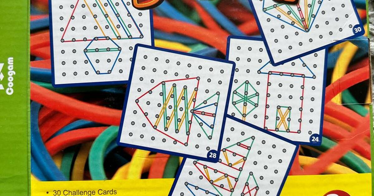 Wooden Geoboard for 4-5 yr olds for $12 in Richmond, TX | For Sale ...