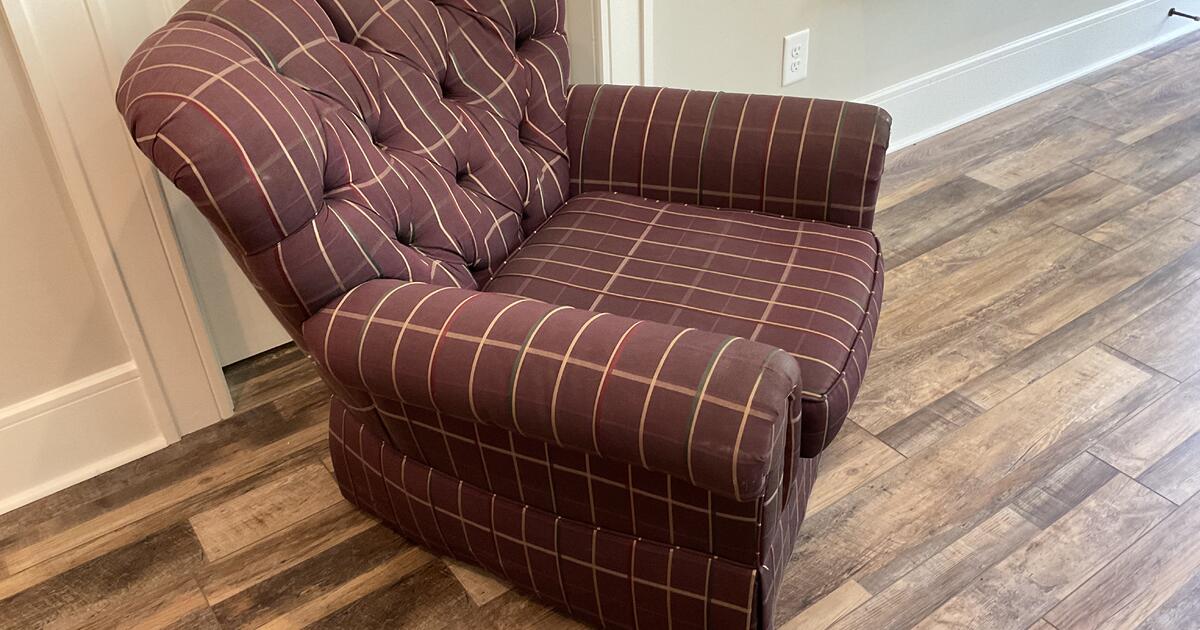 Custom upholstered over sized chair for $50 in Apex, NC | For Sale ...