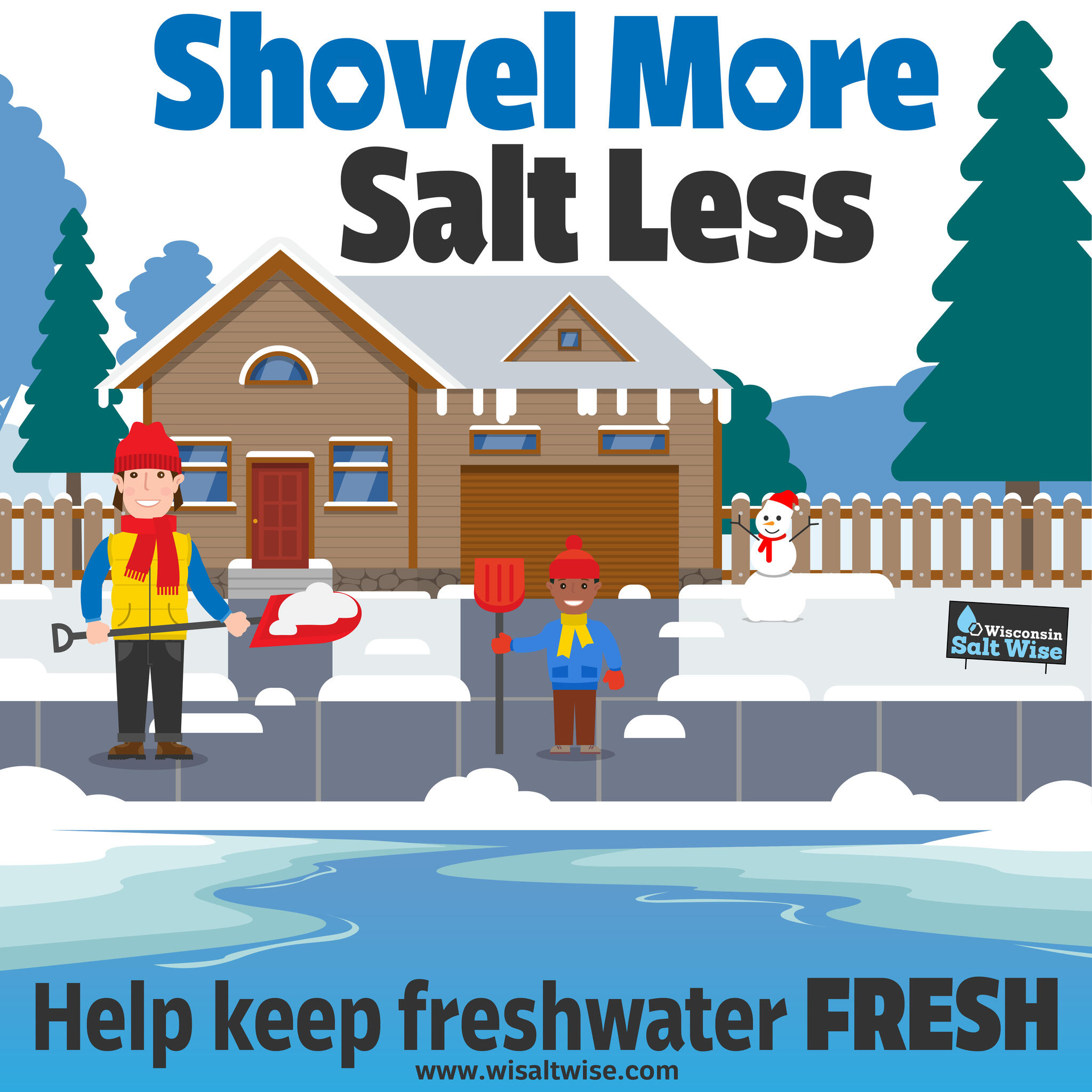 Rounding out Winter Salt Awareness Week with this reminder to Shovel ...