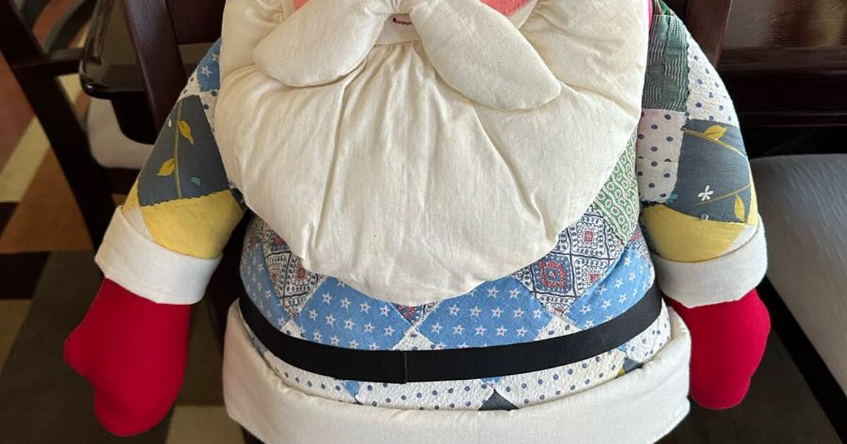 Patchwork Santa Doll for $20 in Plano, TX | For Sale & Free — Nextdoor