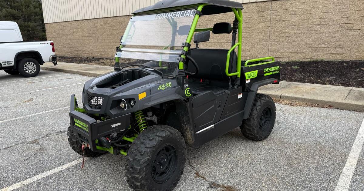 Greenworks Commercial UTV for $1234 in Andover, NJ | For Sale & Free ...