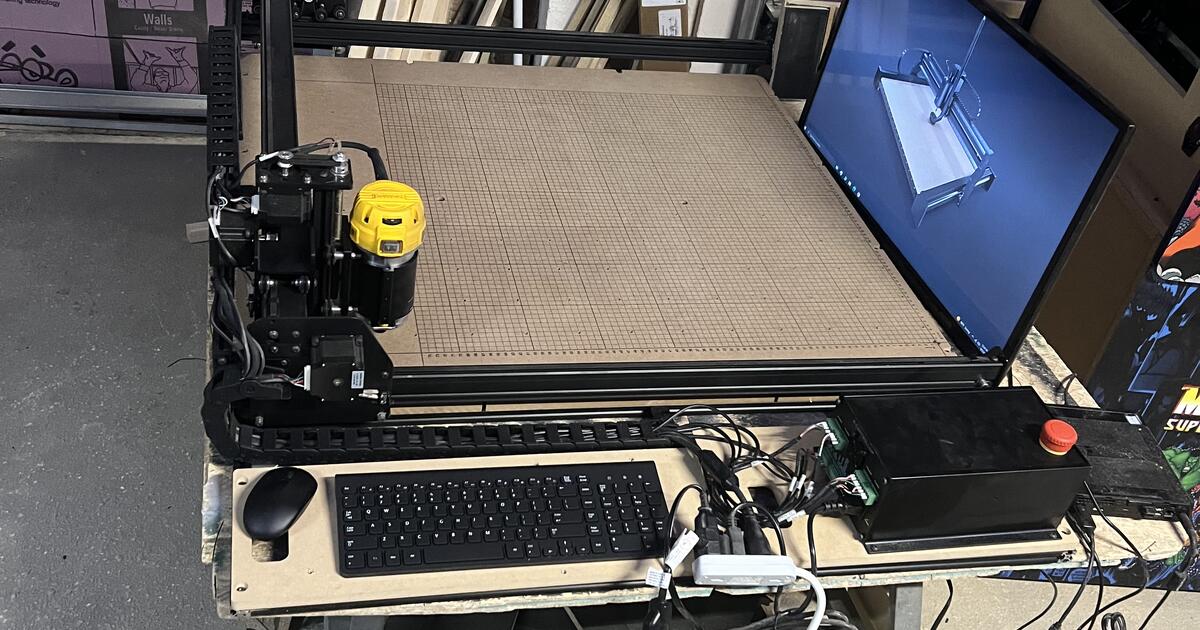 X-Carve CNC 4 x 4 System for $1800 in Apollo Beach, FL | For Sale ...
