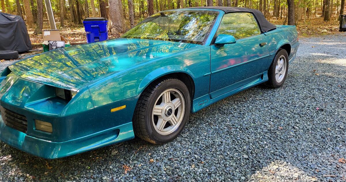 92 Camaro 25th anniversary for $6000 in Chapel Hill, NC | For Sale ...
