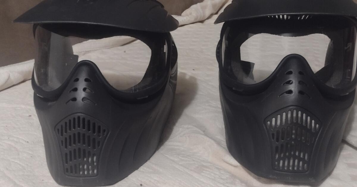 X-Ray Extreme Rage Black Adult Adjustable Paintball Face Protector for ...