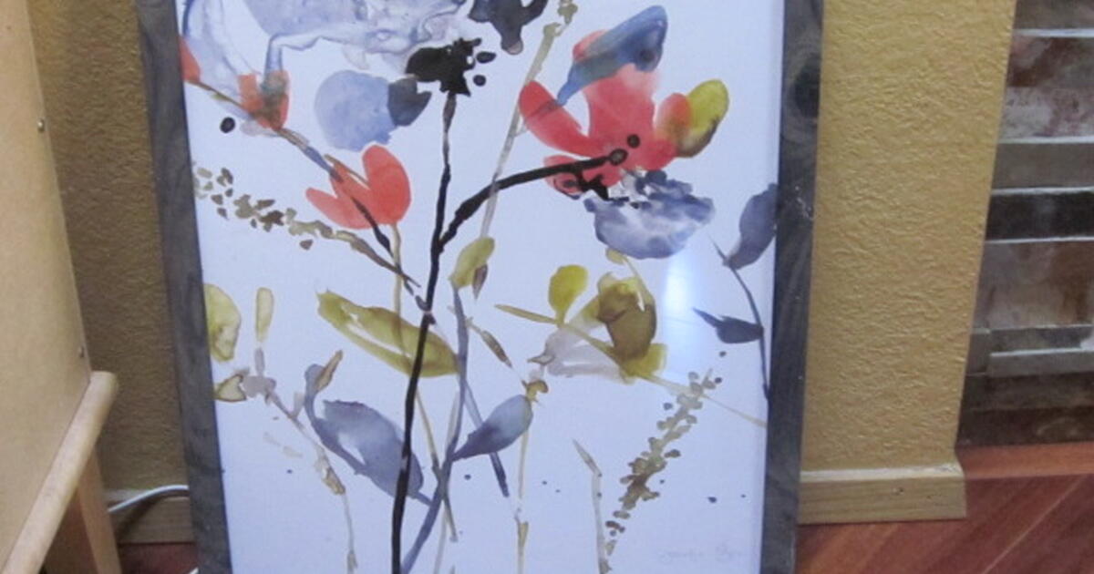 Signed Watercolor Picture for $20 in Lacey, WA | For Sale & Free — Nextdoor