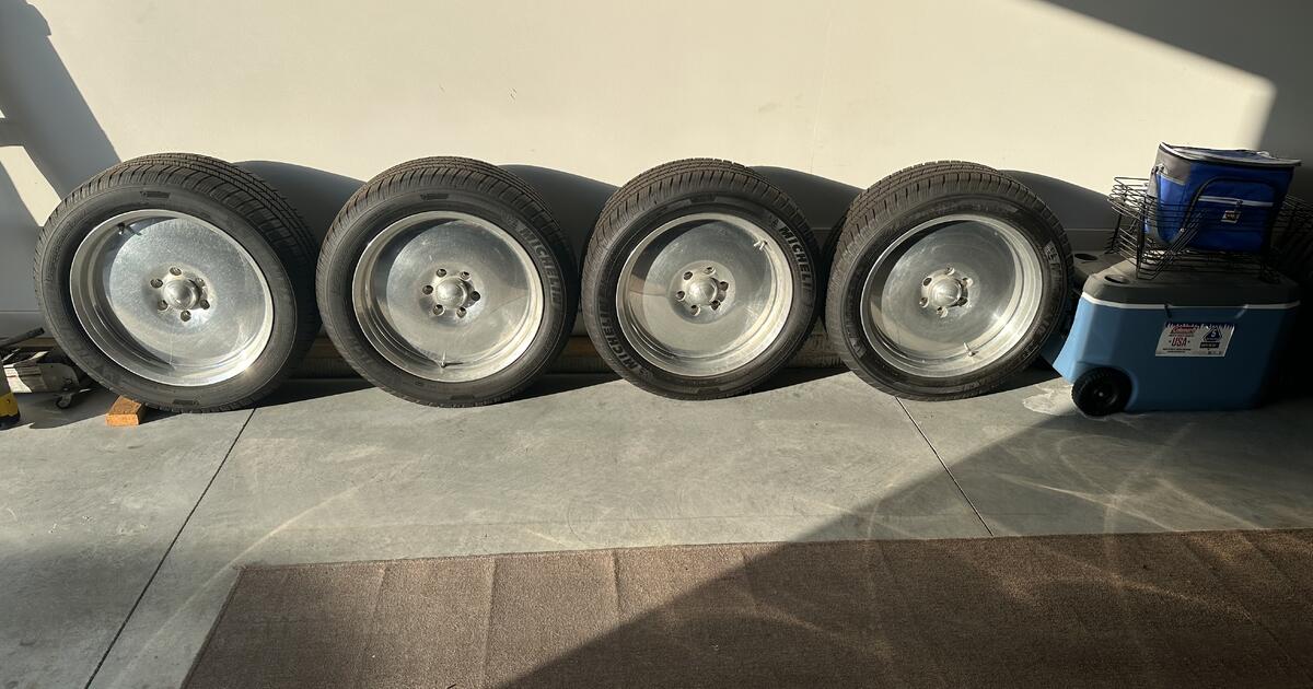 Classic 20” Chevy 6-lug pattern Centerline Wheels with Michelin Tires ...