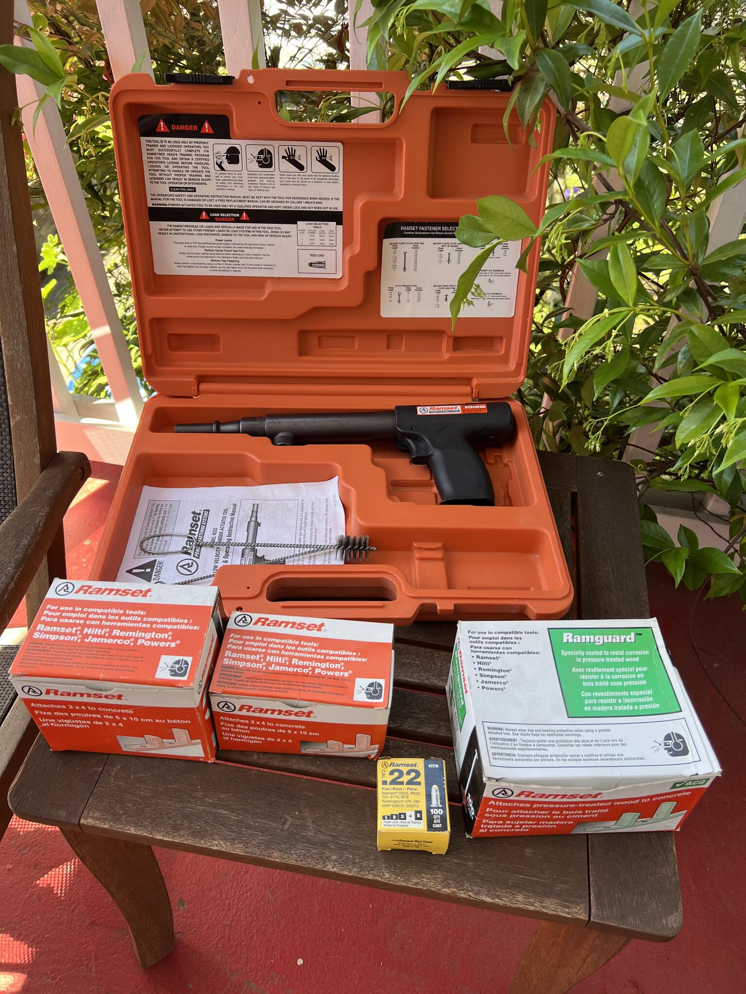 Ramset Powder Actuated Tool Kit for $25 in Seattle, WA | For Sale ...