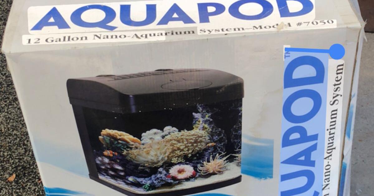 New! Premium AquaPod 12g Fresh Or Saltwater Aquarium for $140 in San ...