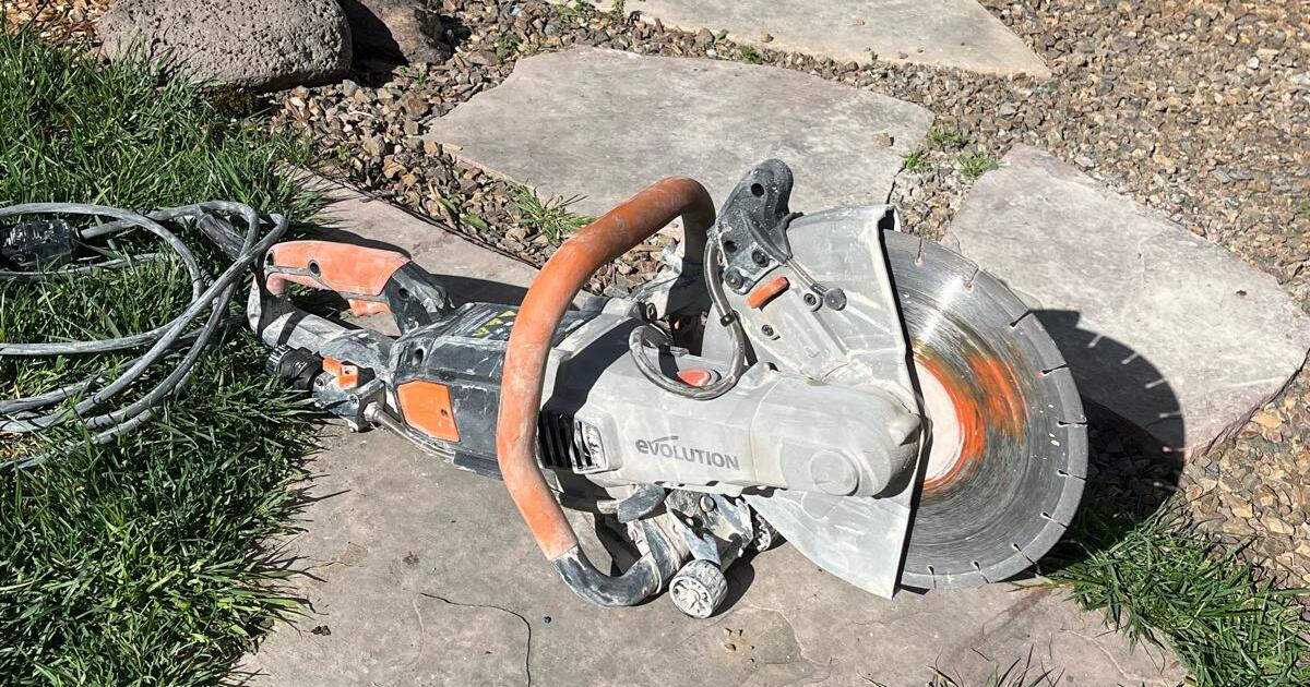 Evolution concrete cut off saw 12” for $195 in Santa Rosa, CA | For ...