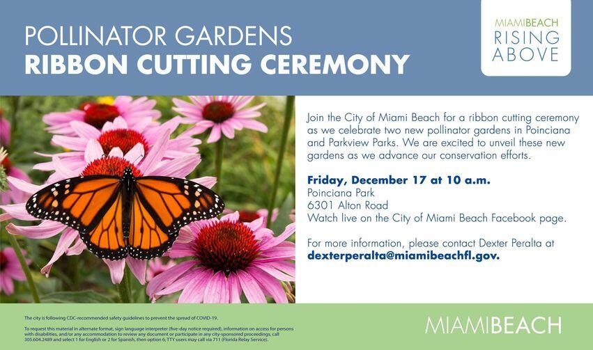 Virtual ribbon-cutting ceremony (City of Miami Beach) — Nextdoor — Nextdoor