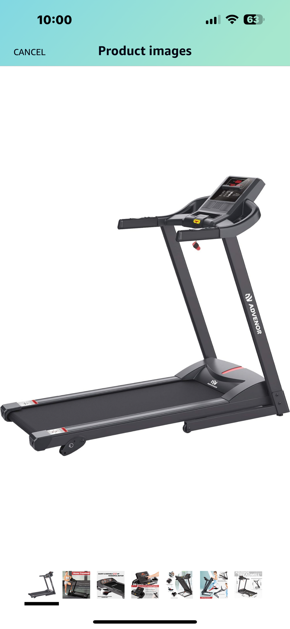 ADVENOR electric Treadmill Motorized . for $100 in Belleair Beach, FL ...