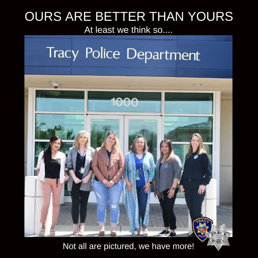 Tracy Police Department Celebrates Administrative Professionals Day ...