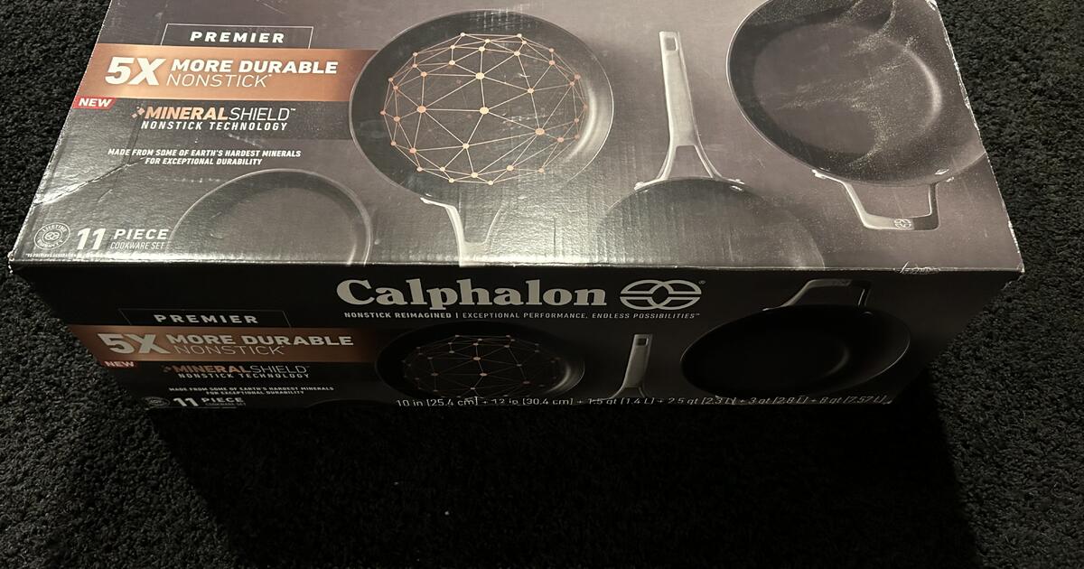 BRAND NEW CALPHALON 10 PC PREMIER COOKWARE for $250 in Pittsburgh, PA ...