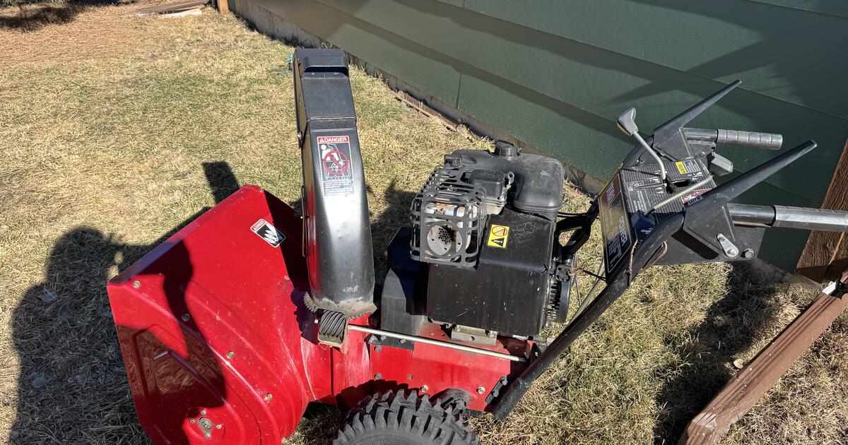Toro 924 Electric Red Snow Blower for $75 in Elizabeth, CO | For Sale ...
