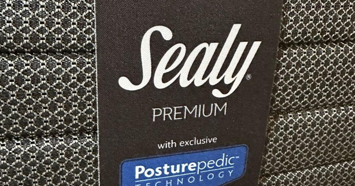 Premium Sealy Cal King Mattress, Box Spring, and Frame for Free in San ...