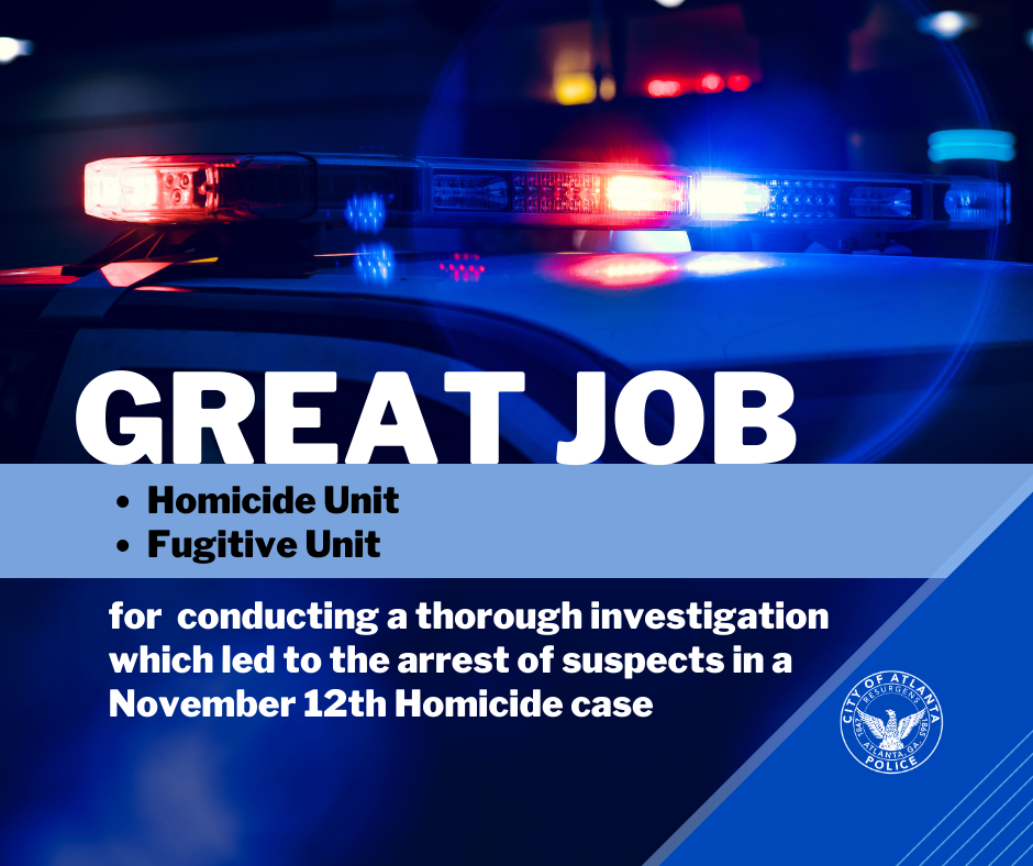 APD Homicide and Fugitive Units Arrest Suspect in November 12th ...