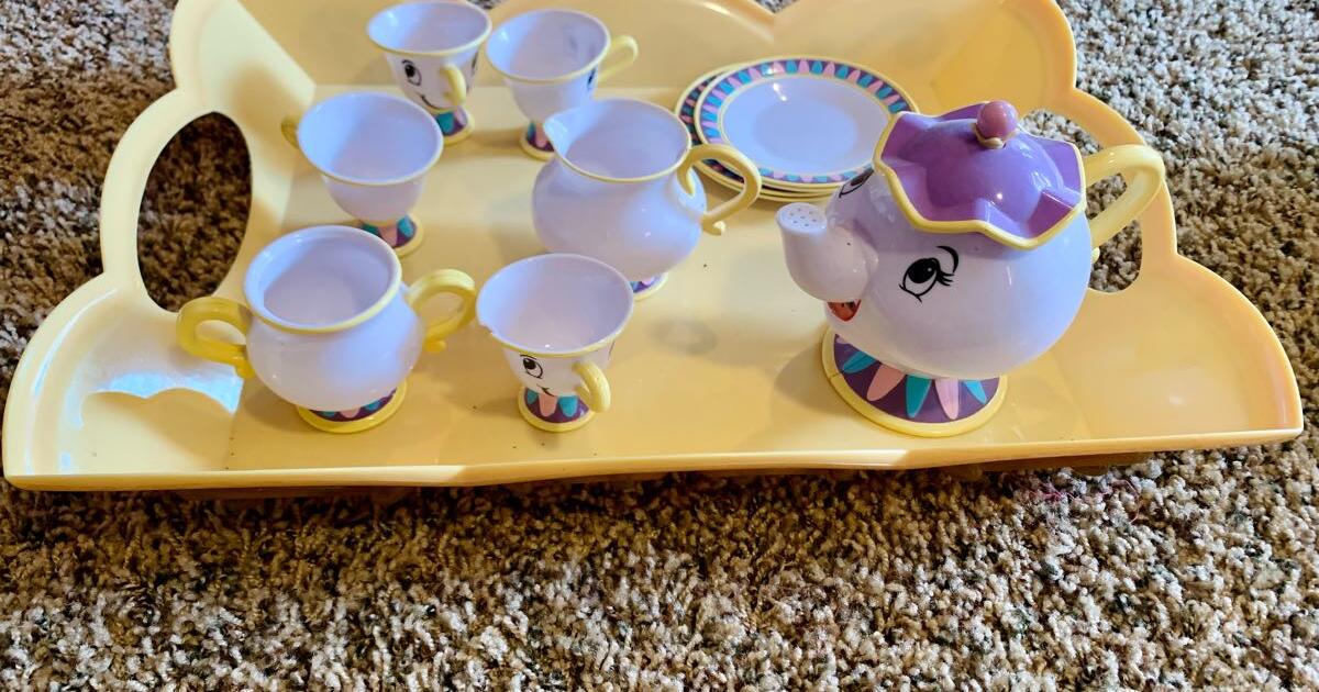 Princess Belle Tea Set for $15 in Bakersfield, CA | For Sale & Free ...