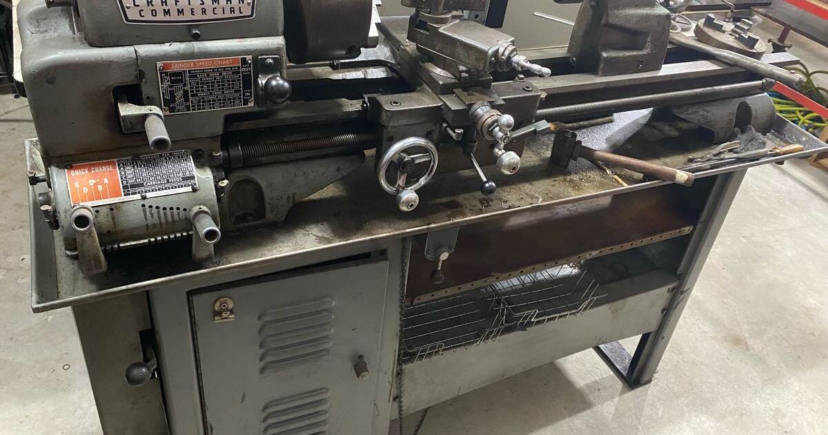 Craftsman Commercial Metal Lathe for $800 in Tomball, TX | For Sale ...