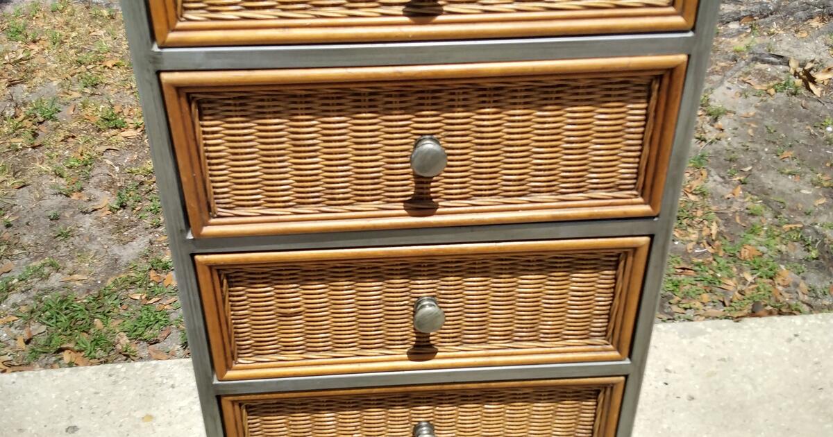 Pier One Wicker lingerie chest for $200 in Largo, FL | For Sale & Free ...