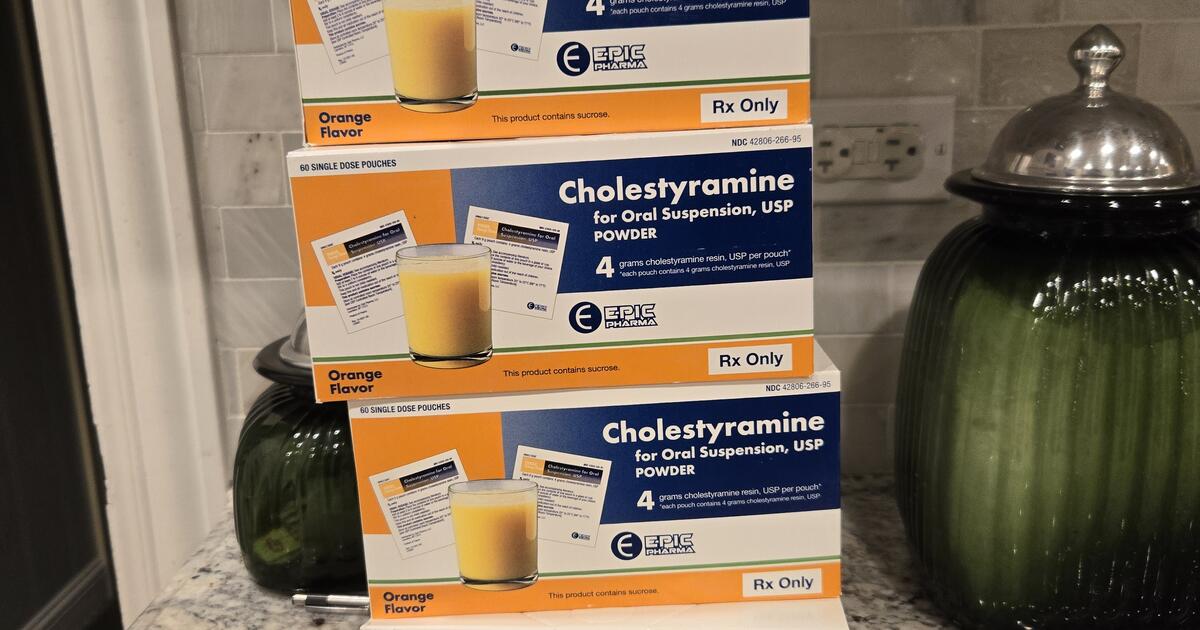 Cholestyramine for oral suspension powder packets for Free in ...