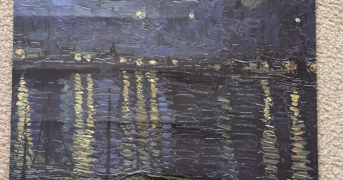 Van Gogh Experience Art Poster for Free in Sacramento, CA | For Sale & Free — Nextdoor