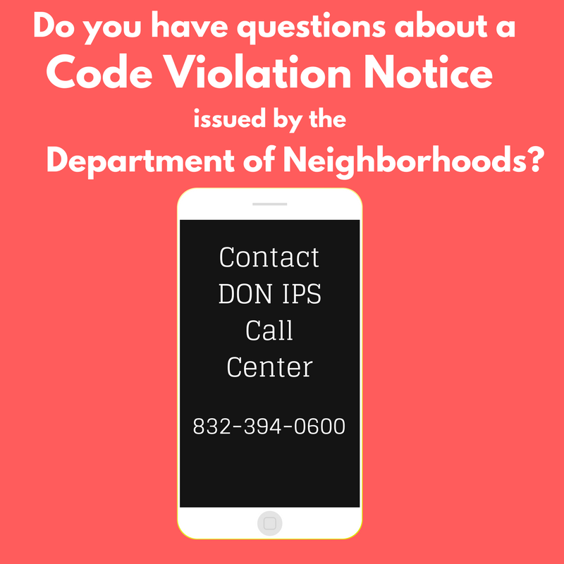 Do you have questions regarding a Notice of Code Violation issued by ...