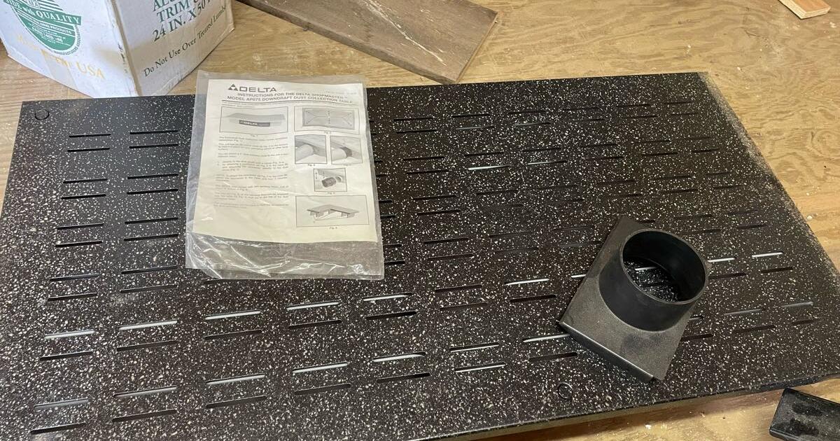Delta Shopmaster Dust Collection Table for $90 in Houston, TX | For ...