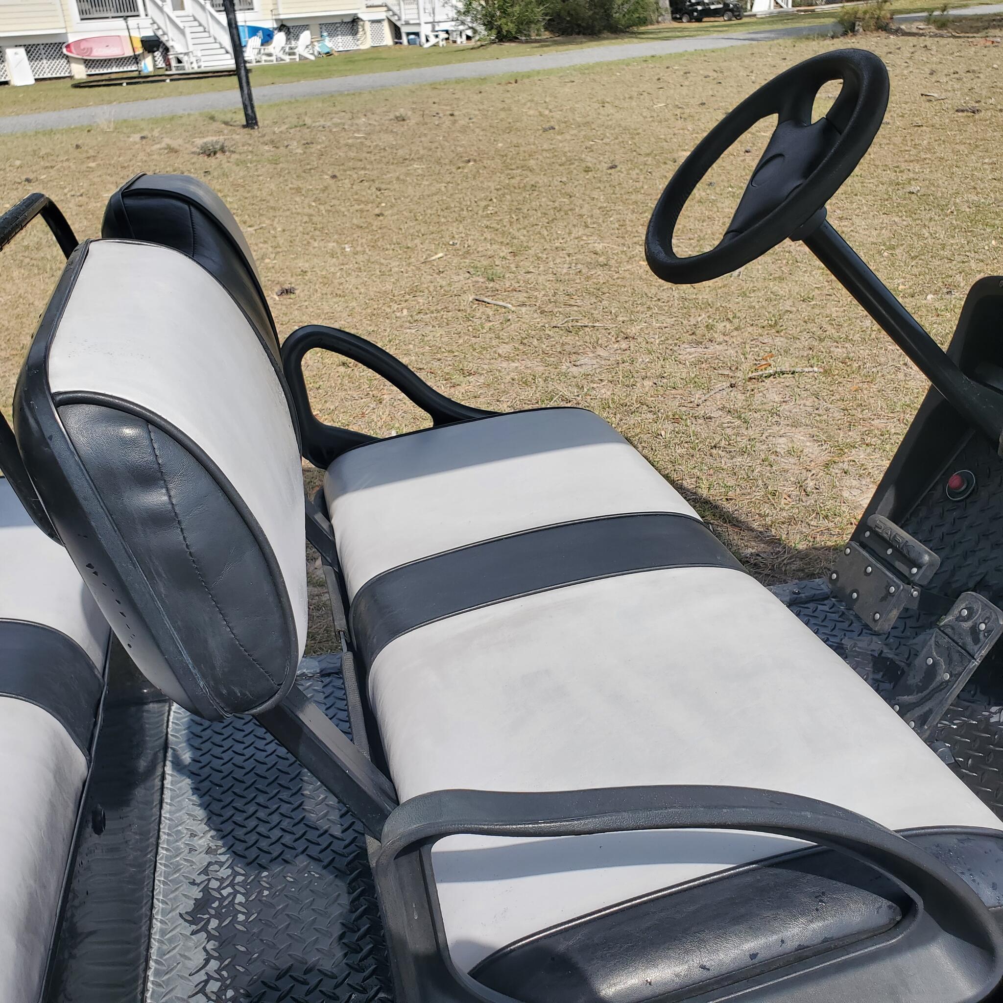 2017 ezgo 6 seater gas golf cart for $5950 in Daufuskie Island, SC | For Sale & Free — Nextdoor