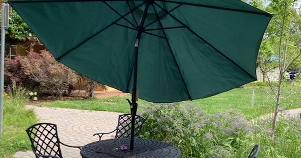 FREE Patio Umbrella 10'D with tilt (broken but useable) in Pleasant ...