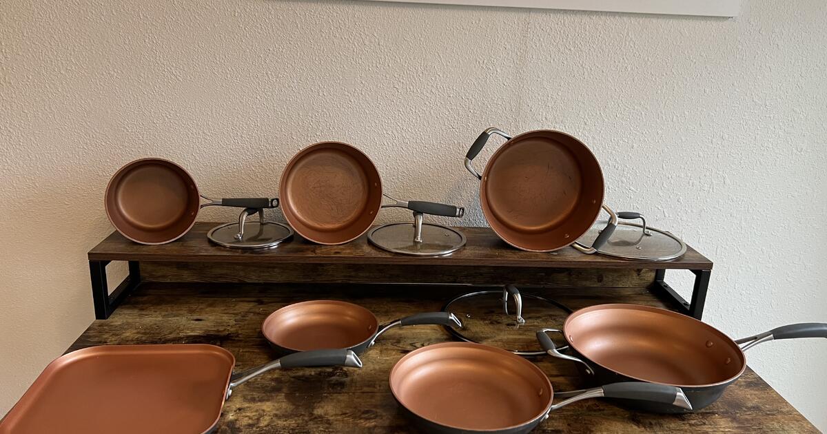 Copper Cookware Set for $50 in Bellingham, WA | For Sale & Free — Nextdoor