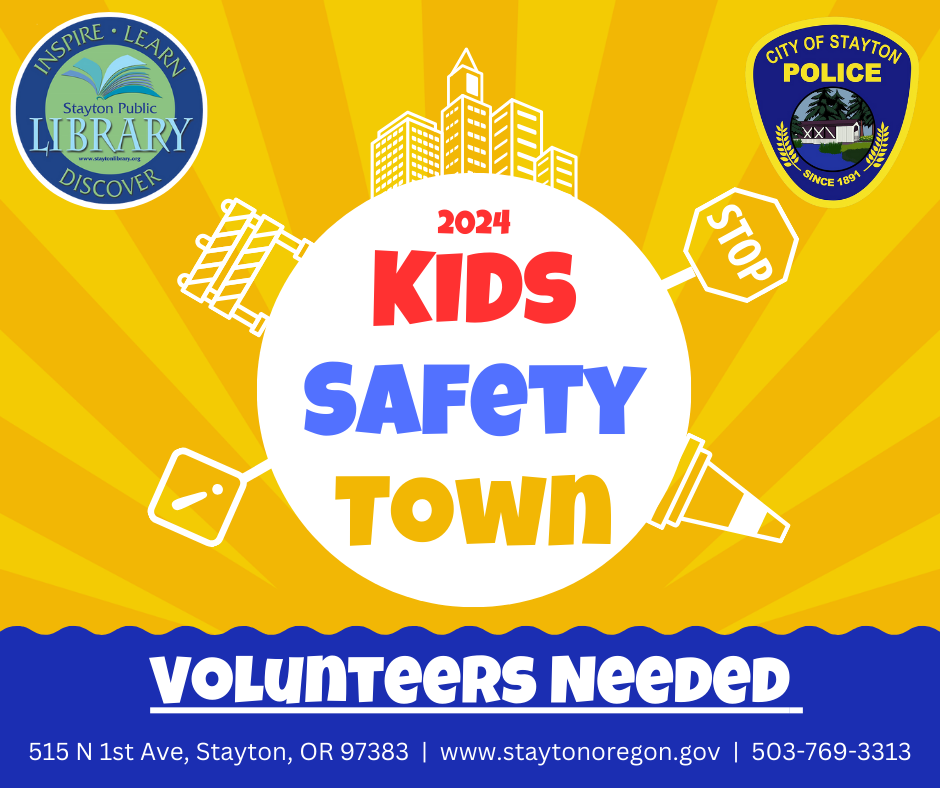 We are excited to announce Kids Safety Town, a weeklong day camp for ...