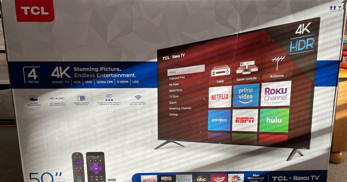 TLC 50” ROKU TV for $200 in Virginia Beach, VA | For Sale & Free — Nextdoor